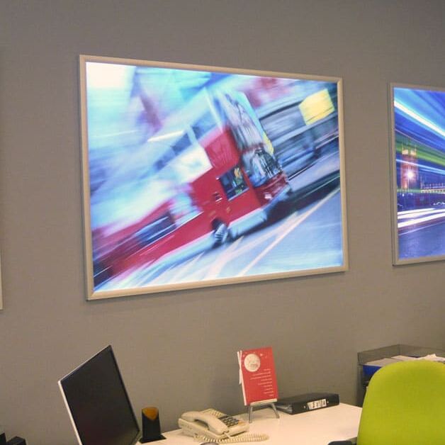 Indoor Lightboxes For Internal Advertising Display - W&Co