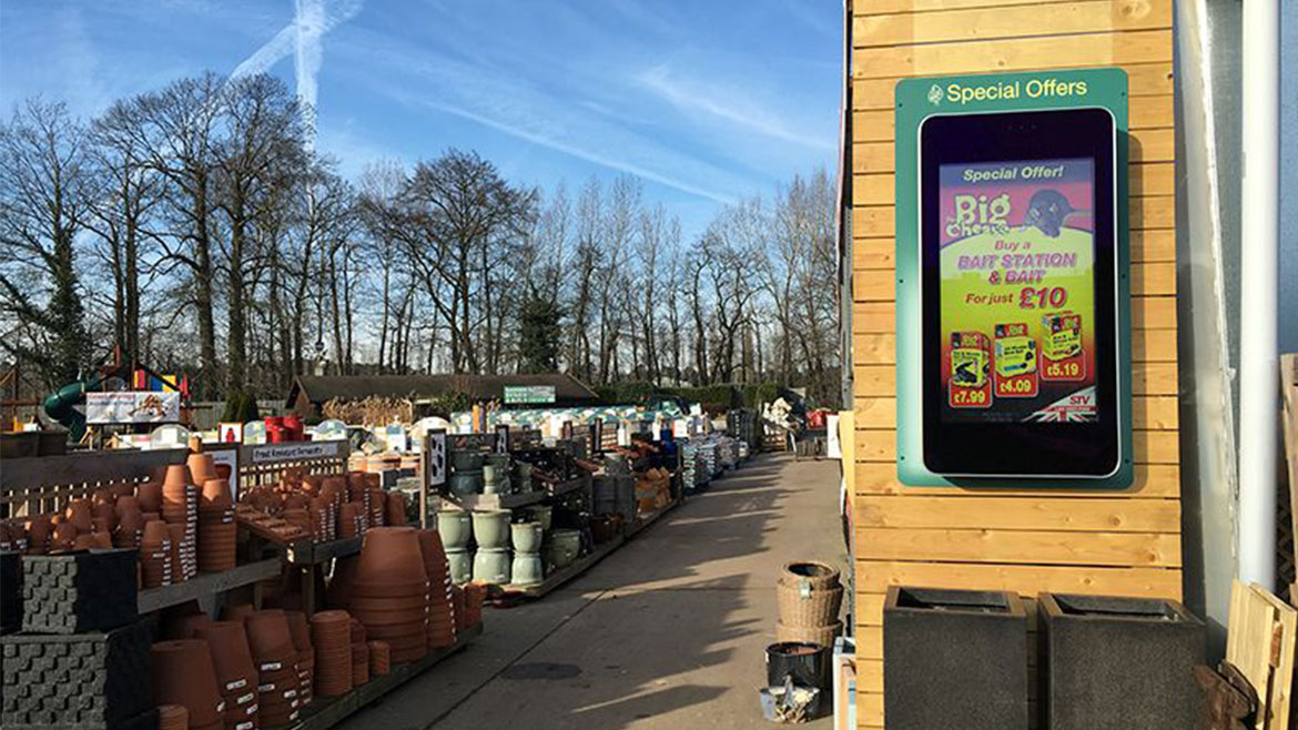 Outdoor Digital Screens | External Wall Mounted Digital Signage