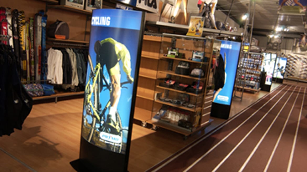 Freestanding Totem Lightbox | LED Illuminated Column - W&Co