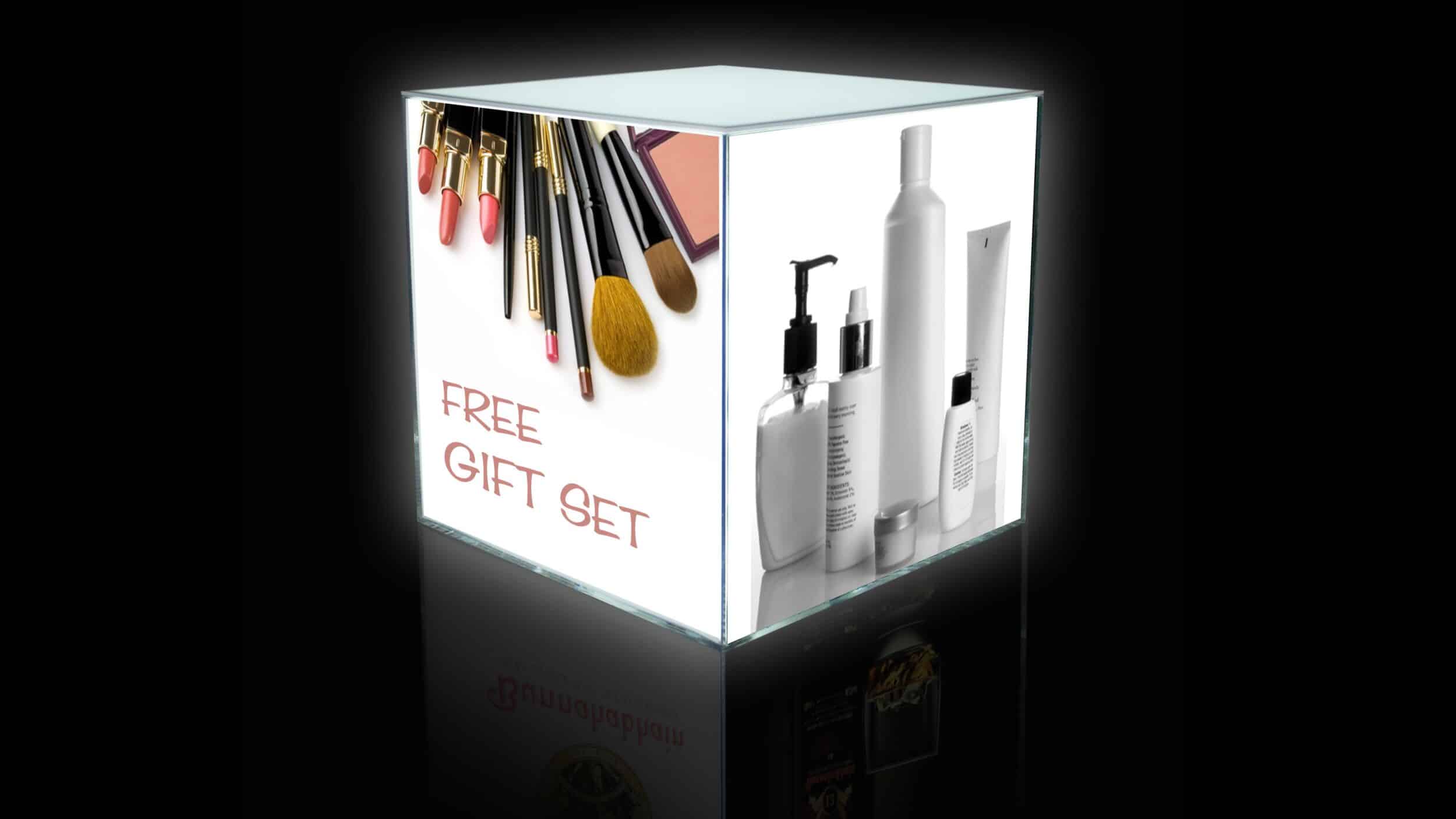 Illuminated Acrylic Cubes | LED Acrylic Cubes - W&Co