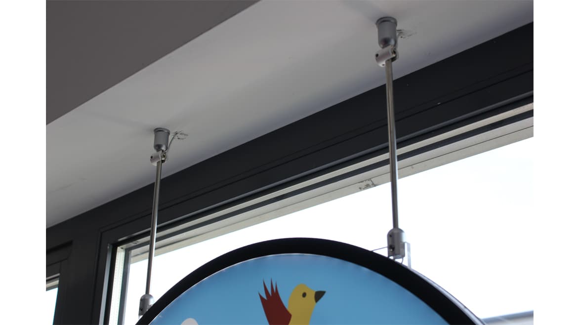 LumiDisc Circular LED Light Panel Graphic Display - W&Co