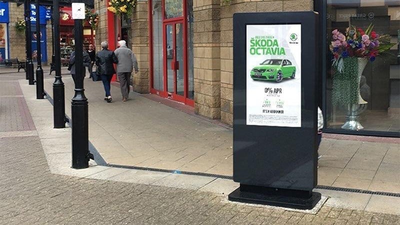 Outdoor Freestanding Digital Screens | External Digital Signage