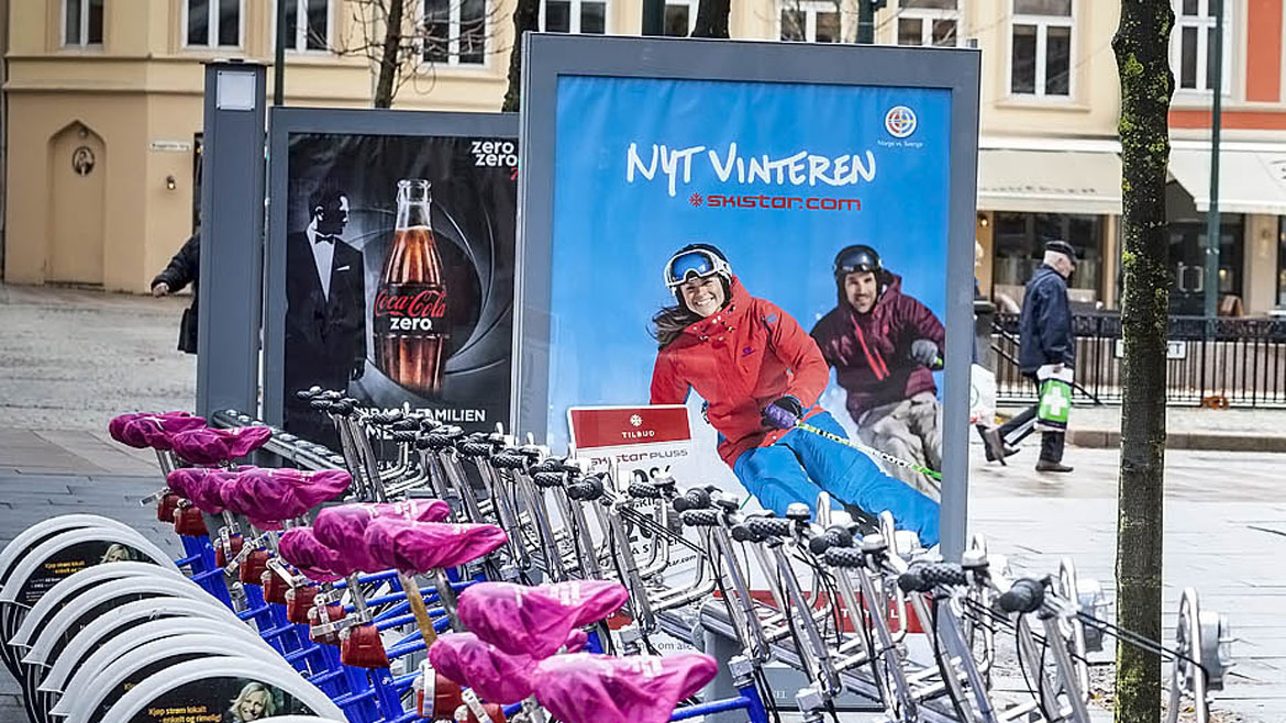 Double Sided Poster Case | Outdoor Advertising Light Box - W&Co