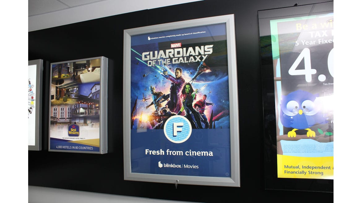 LED External Poster Case | Outdoor Advertising Cases - W&Co