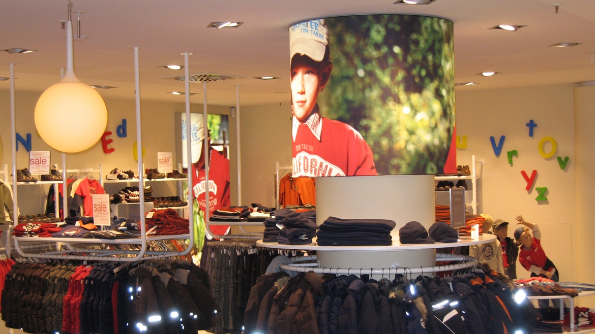 Shaped Fabric Light Boxes | Custom Fabric Displays - W&Co