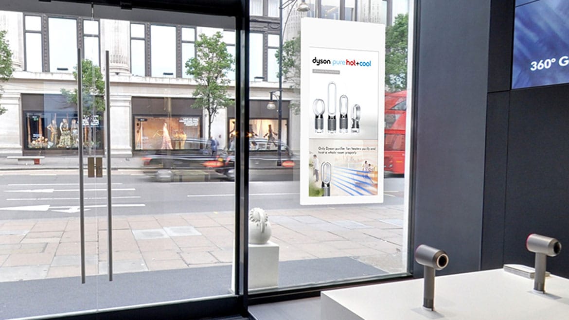 Double Sided Digital Signage - W&Co