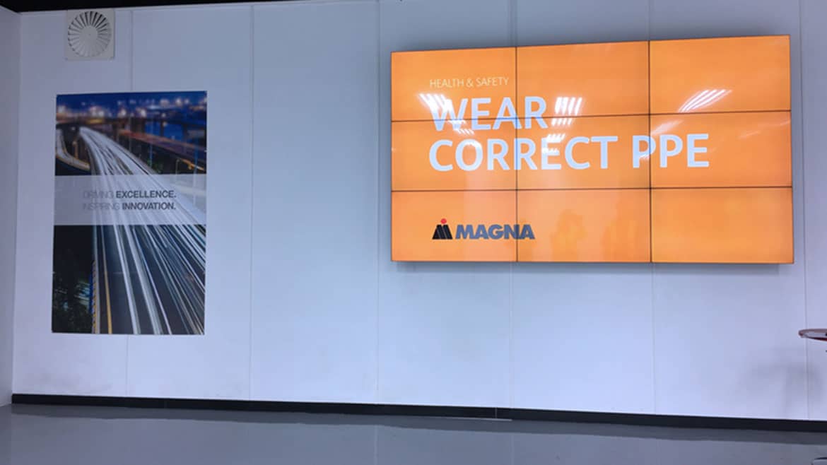 LCD Digital Video Walls, Commercial Grade, Ultra Slim Bezels - W&Co