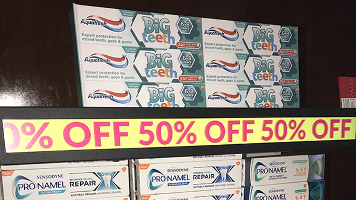 Shelf Talker Digital Screens | Digital Shelf Displays