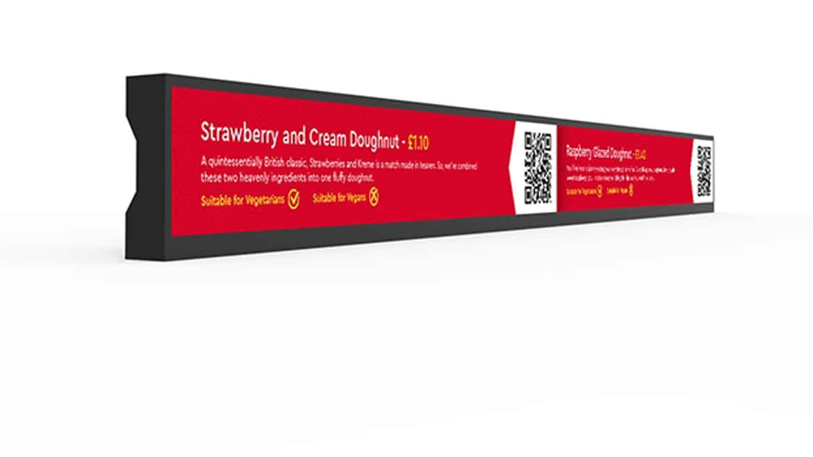 Shelf Talker Digital Screens | Digital Shelf Displays