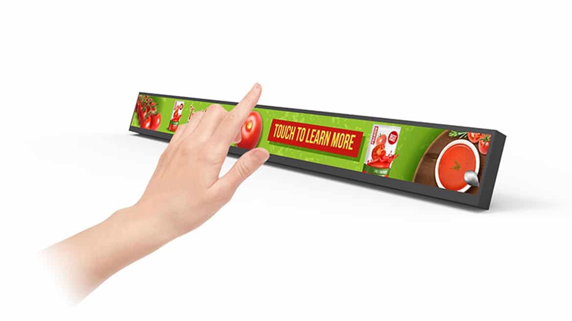 Shelf Talker Digital Screens | Digital Shelf Displays