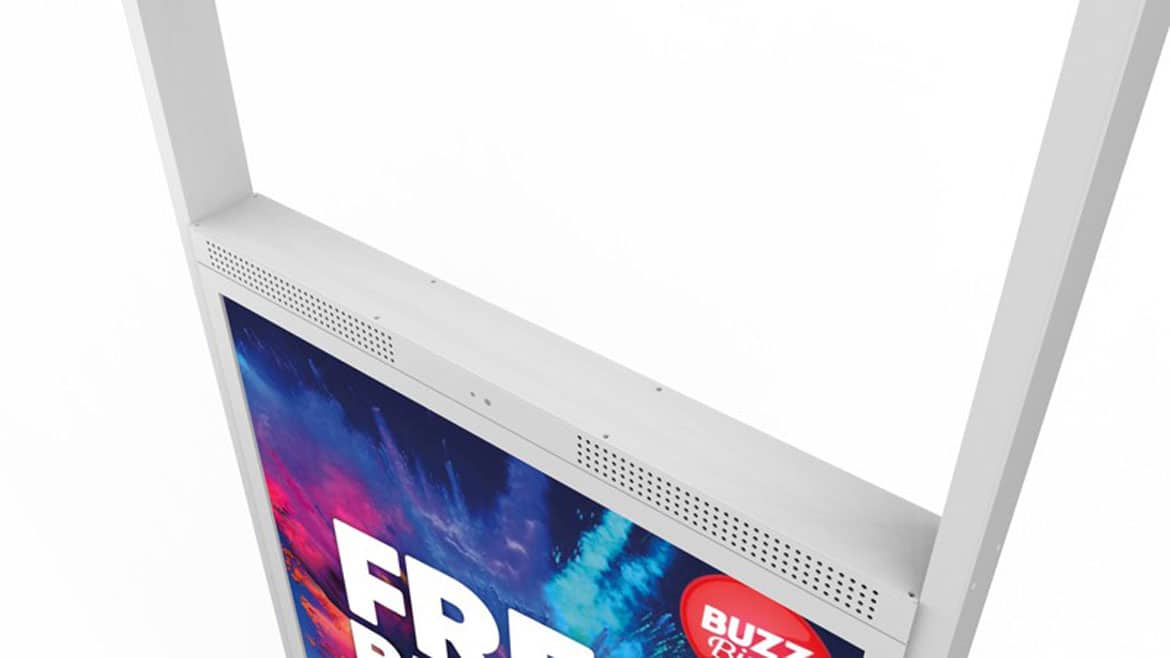Ultra High Brightness Double Sided Digital Window Display
