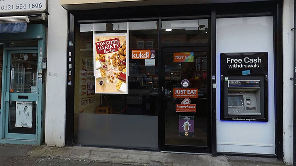 Ultra High Brightness Double-Sided Digital Window Display