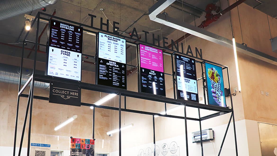 Digital Menu Boards | Restaurant Digital Menu Display Screens