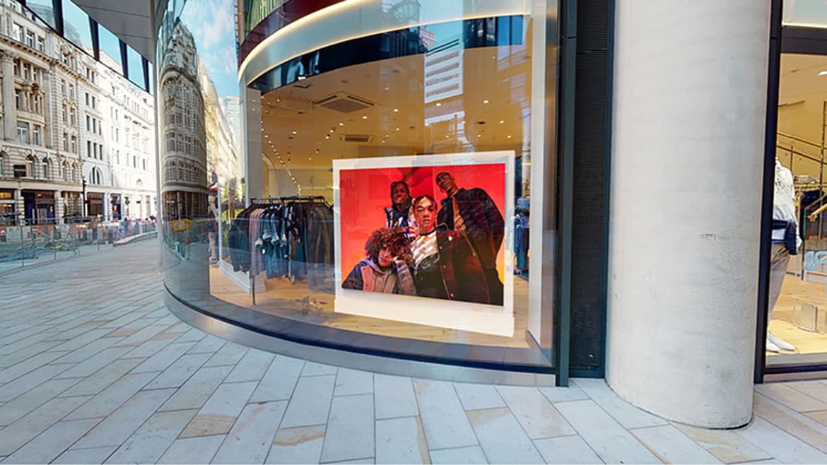 Digital LED Window Displays | Window Direct View LED Screens