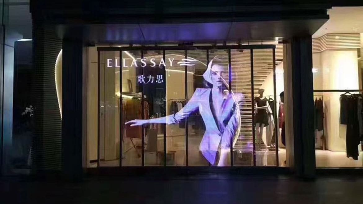 See-Through Digital Screens | Transparent Window LED Screens