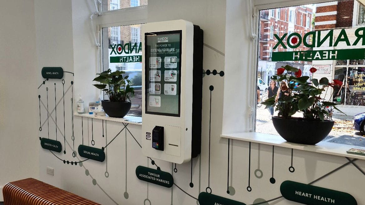 Digital Self Service Kiosk - Touch Screen Self Ordering System