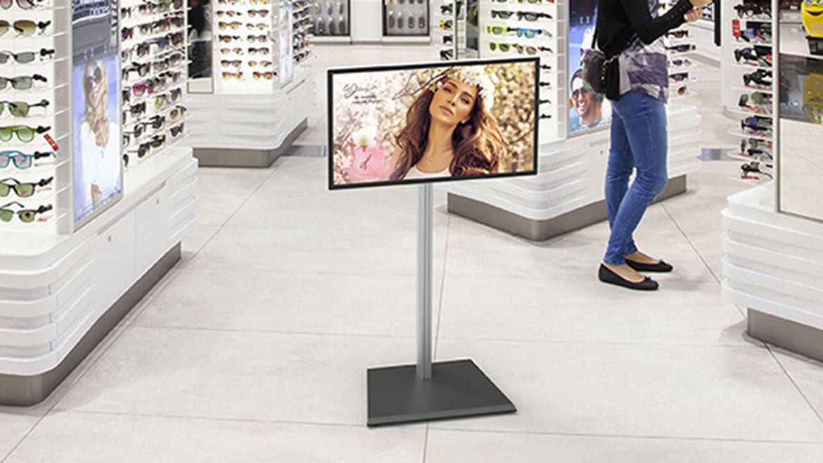 Ultra High Brightness Screens | Bright Digital Window Displays W&Co