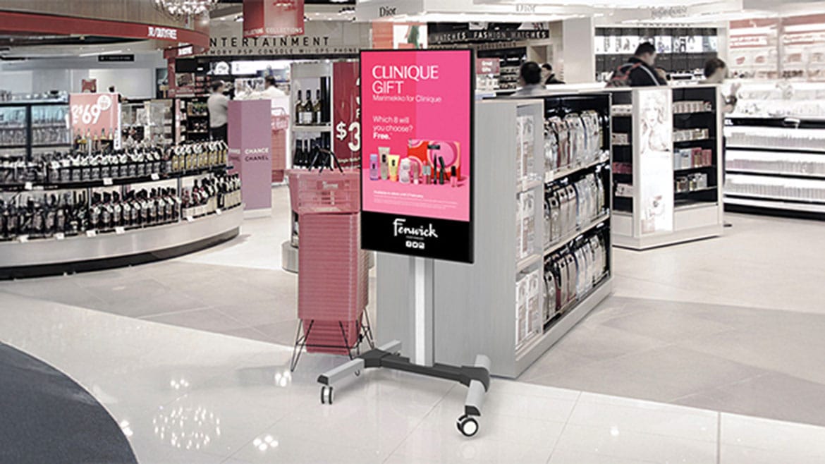 Ultra High Brightness Screens | Bright Digital Window Displays W&Co